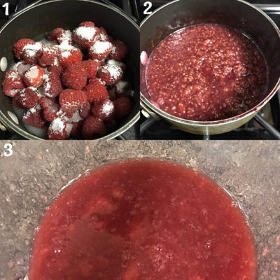 Sparkling Raspberry Pear Mocktail - My Growing Creative Life