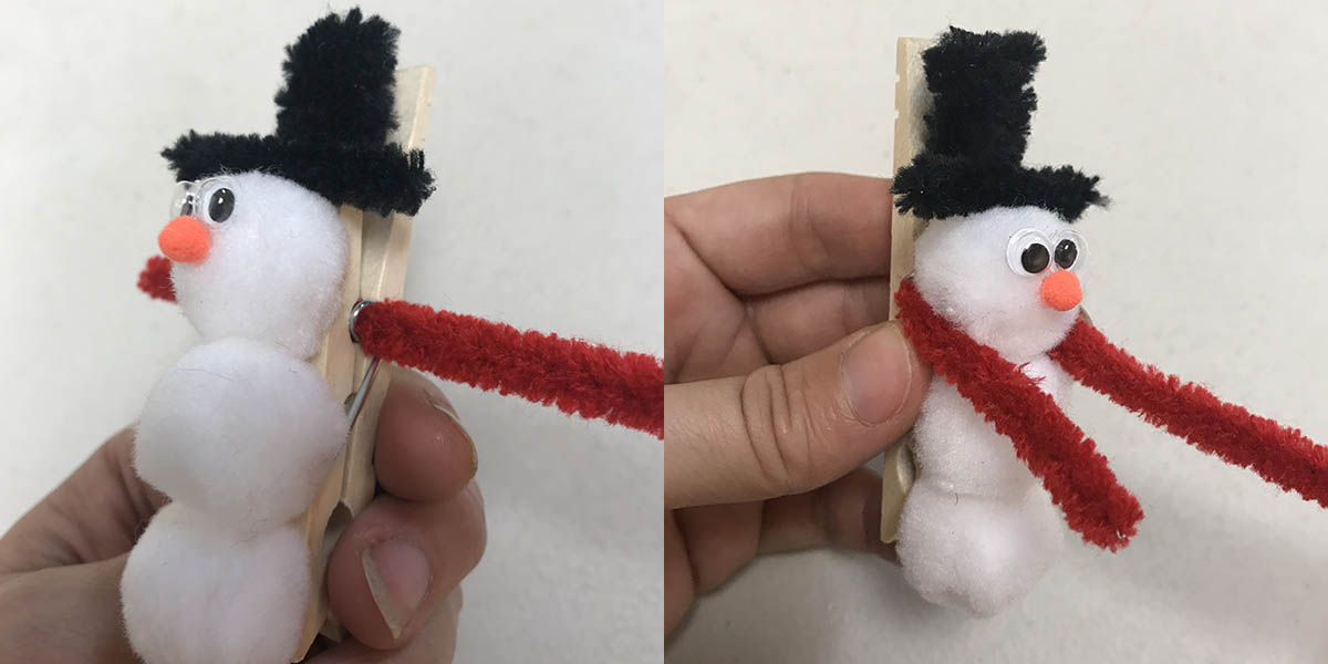A Clothespin Snowman: Last Minute Fun For Any Gift - My Growing ...