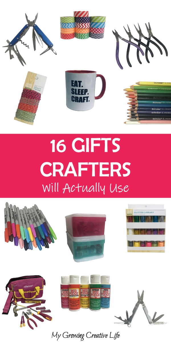 16 Fun and Useful Gifts For Crafters - My Growing Creative Life