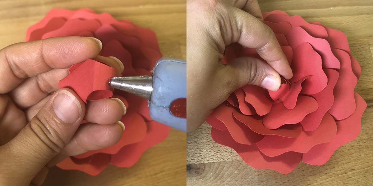 Free Paper Flower Template: Create Easy Colorful Flowers - My Growing ...