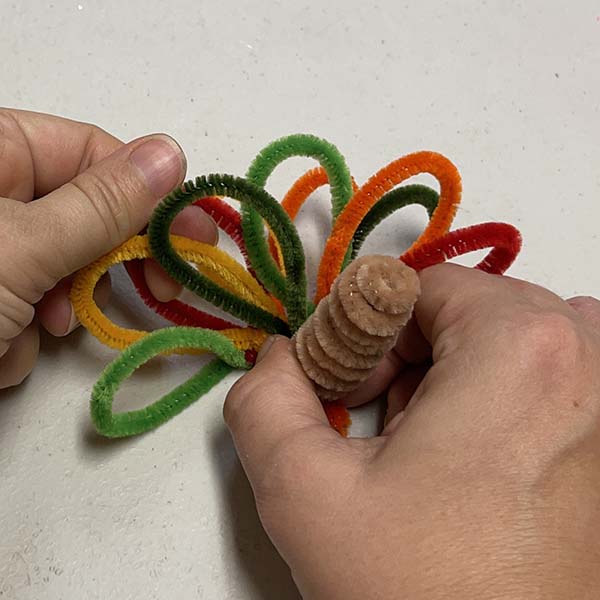 Pipe Cleaner Turkey: A Colorful, Fun Kids Craft - My Growing Creative Life