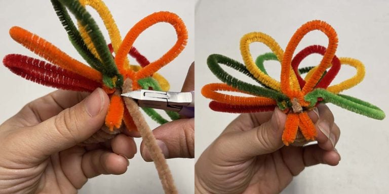 Pipe Cleaner Turkey: A Colorful, Fun Kids Craft - My Growing Creative Life