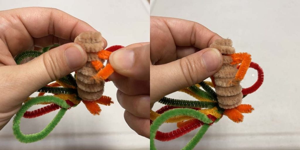 Pipe Cleaner Turkey: A Colorful, Fun Kids Craft - My Growing Creative Life