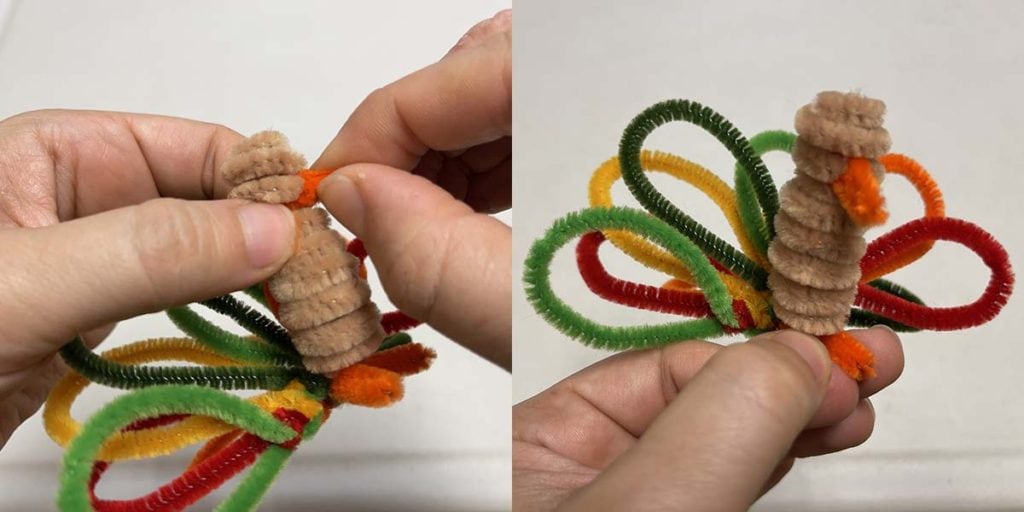 Pipe Cleaner Turkey: A Colorful, Fun Kids Craft - My Growing Creative Life